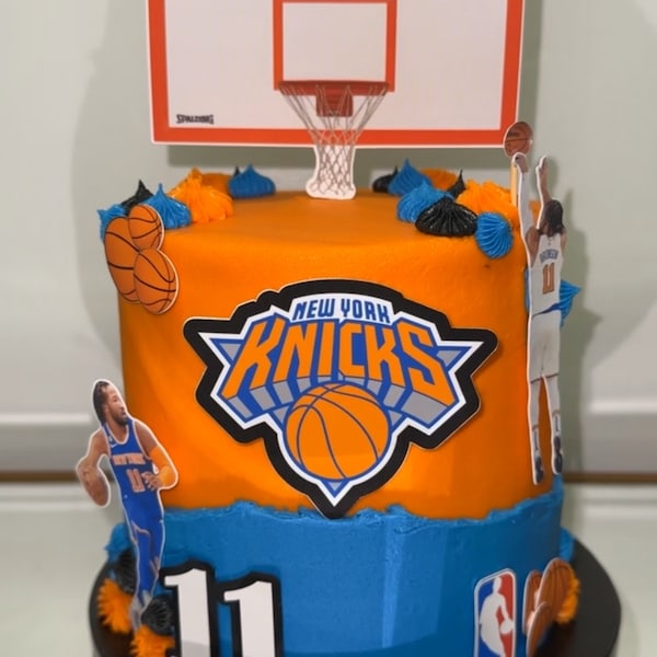Knicks Birthday Cake Topper - Etsy