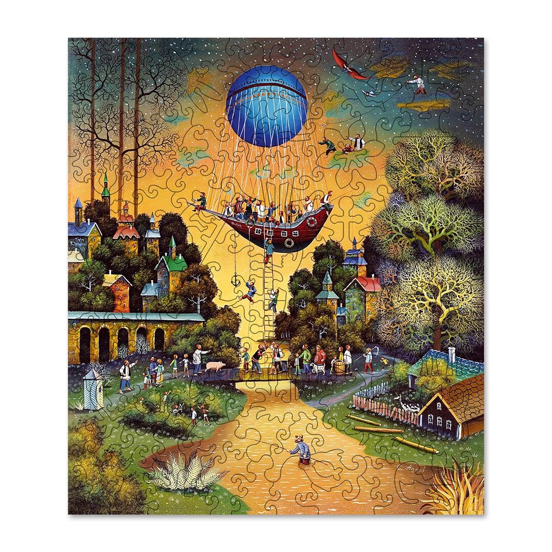DAVICI / Exclusive Wooden Puzzle / Ascension / 130 Pieces / Gift Box ...