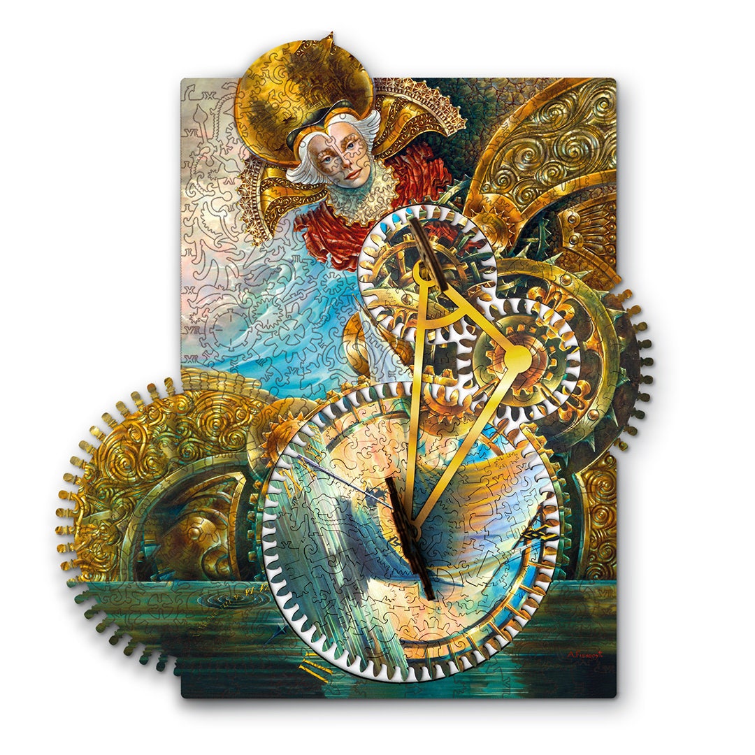 Davici/exclusive Wooden Puzzle/the Watchmaker/400 Pieces/extravagant ...