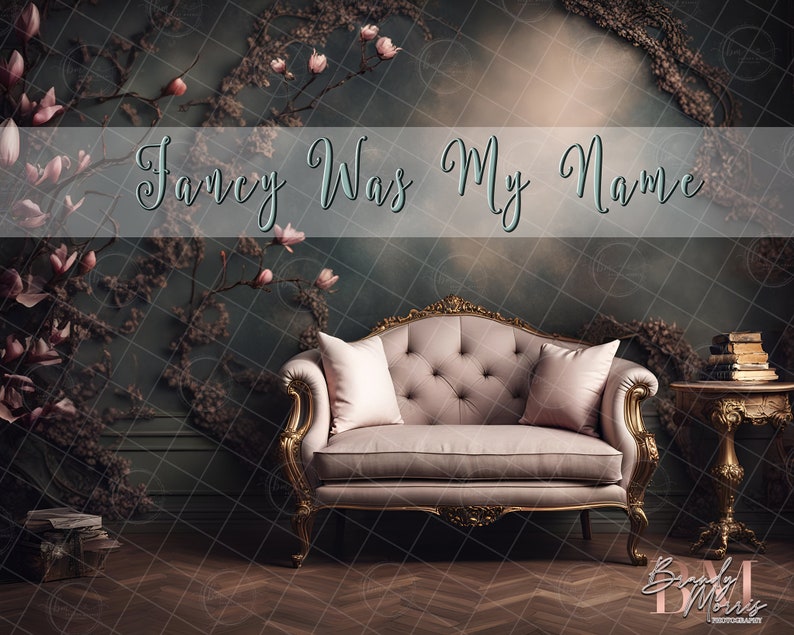 Fancy Was My Name - Digital Background - Etsy