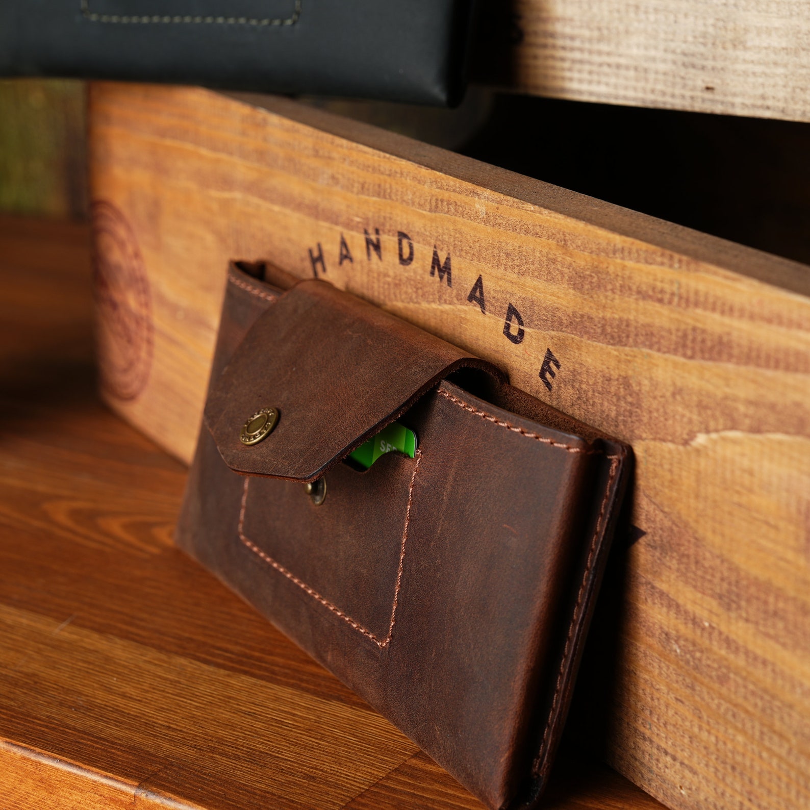 Leather Phone Wallet for Women Personalized Cell Phone Purse - Etsy