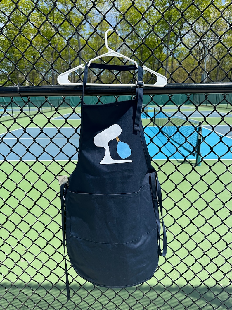 Pickleball Apron (navy Blue) - Klose's Kitchen - Etsy