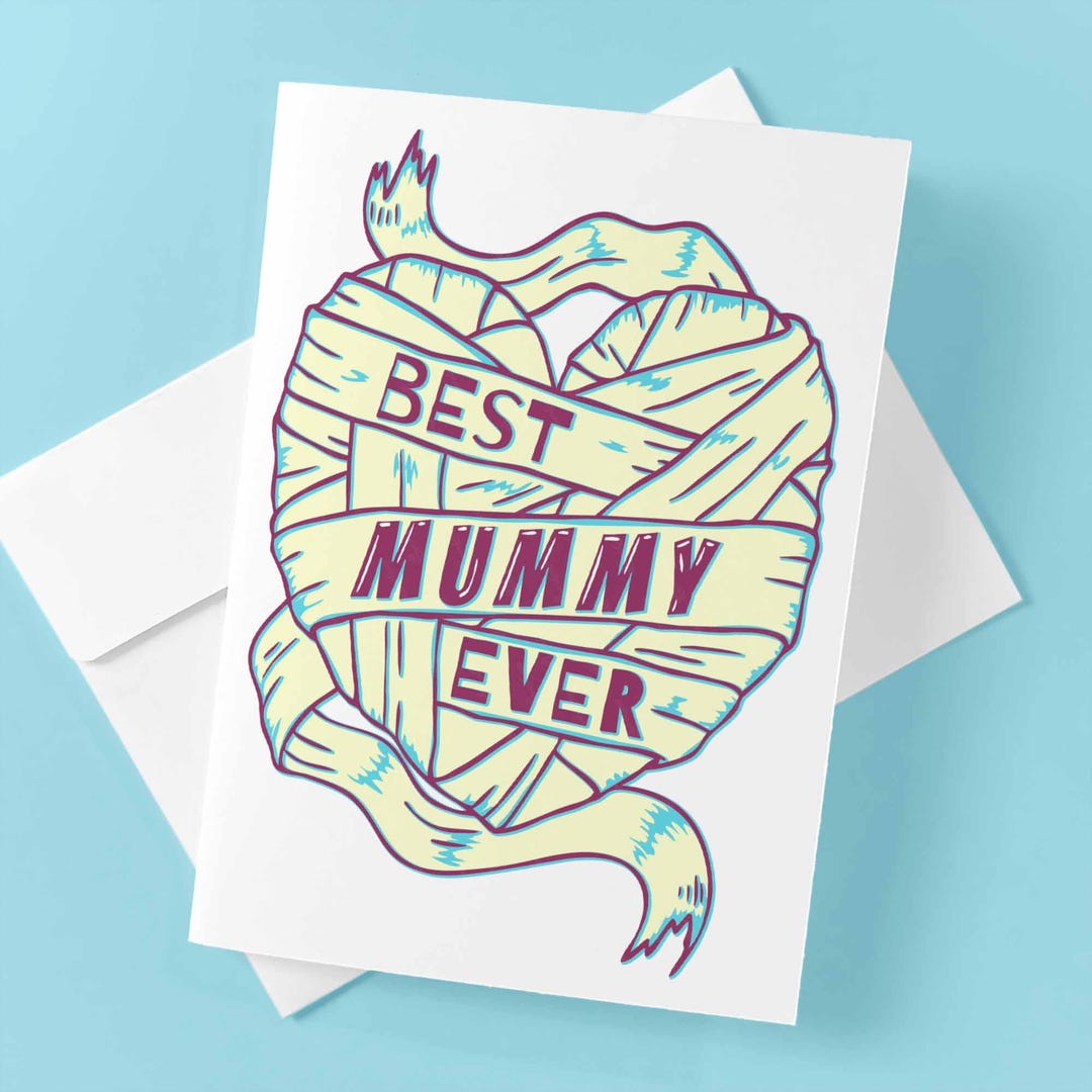 Mummy Card Printable, Alternative Card for Mom, Mothers Day Mum ...