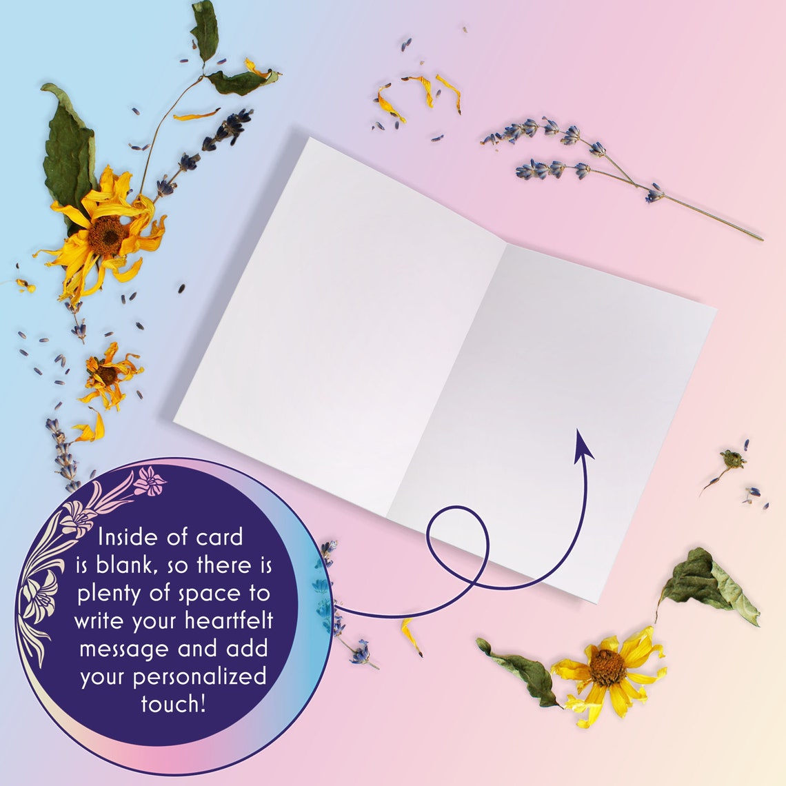 DIY Mothers Day Card Printable Coloring Card Floral Handmade Mothers ...