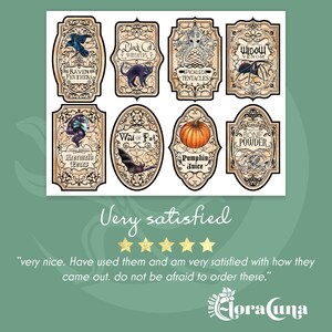 Potion Bottle Labels Printable Apothecary Labels Vintage Halloween ...