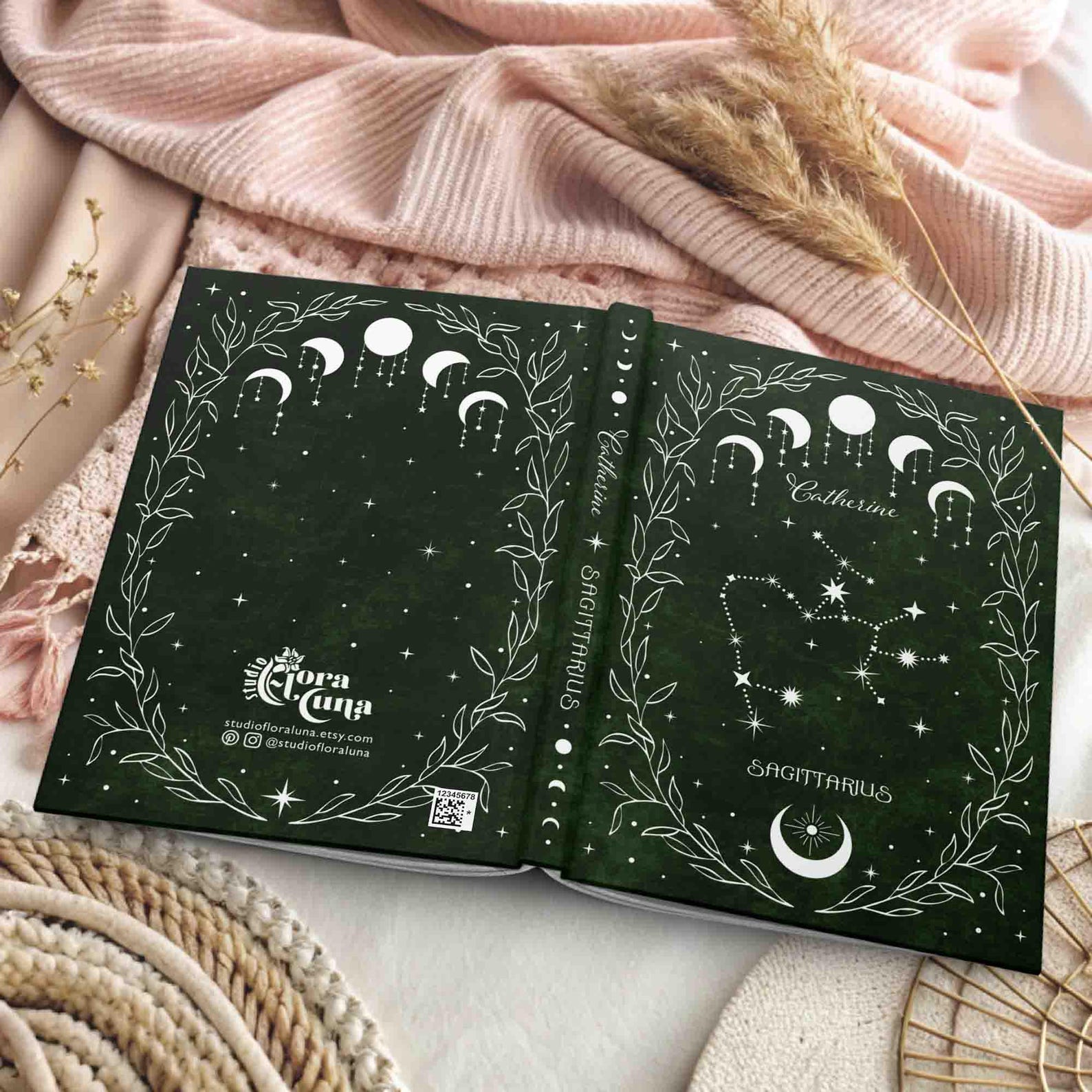 Custom Zodiac Star Constellation Notebook With Personalized Name Star ...