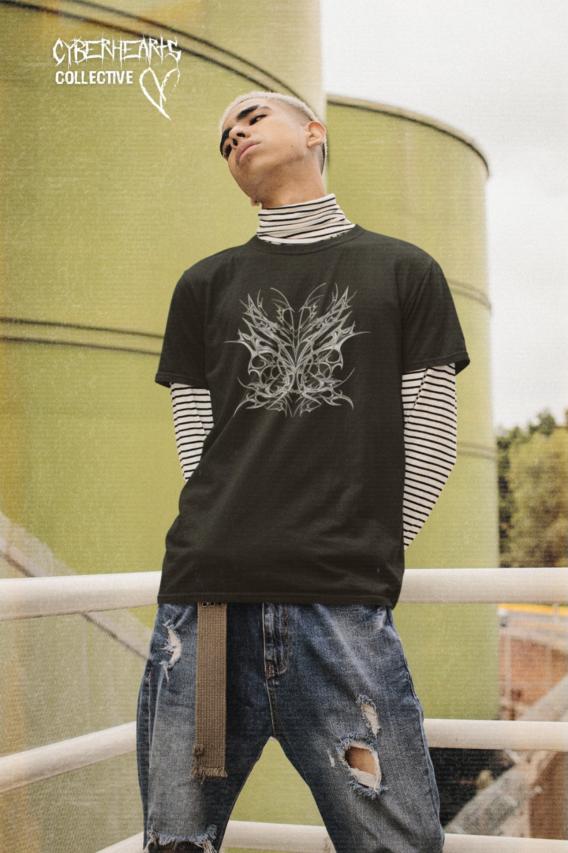 Cyber Sigilism Y2k Agrogoth Streetwear Tshirt UNISEX | Alternative ...