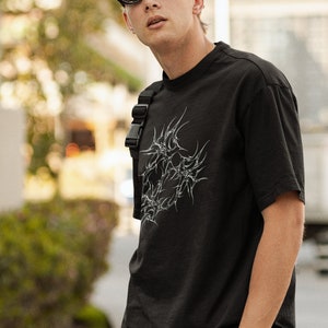 Cyber Sigilism Y2k Agrogoth Rave Streetwear Tshirt UNISEX - Etsy