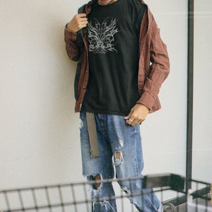 Cyber Sigilism Y2k Agrogoth Streetwear Tshirt UNISEX | Alternative ...