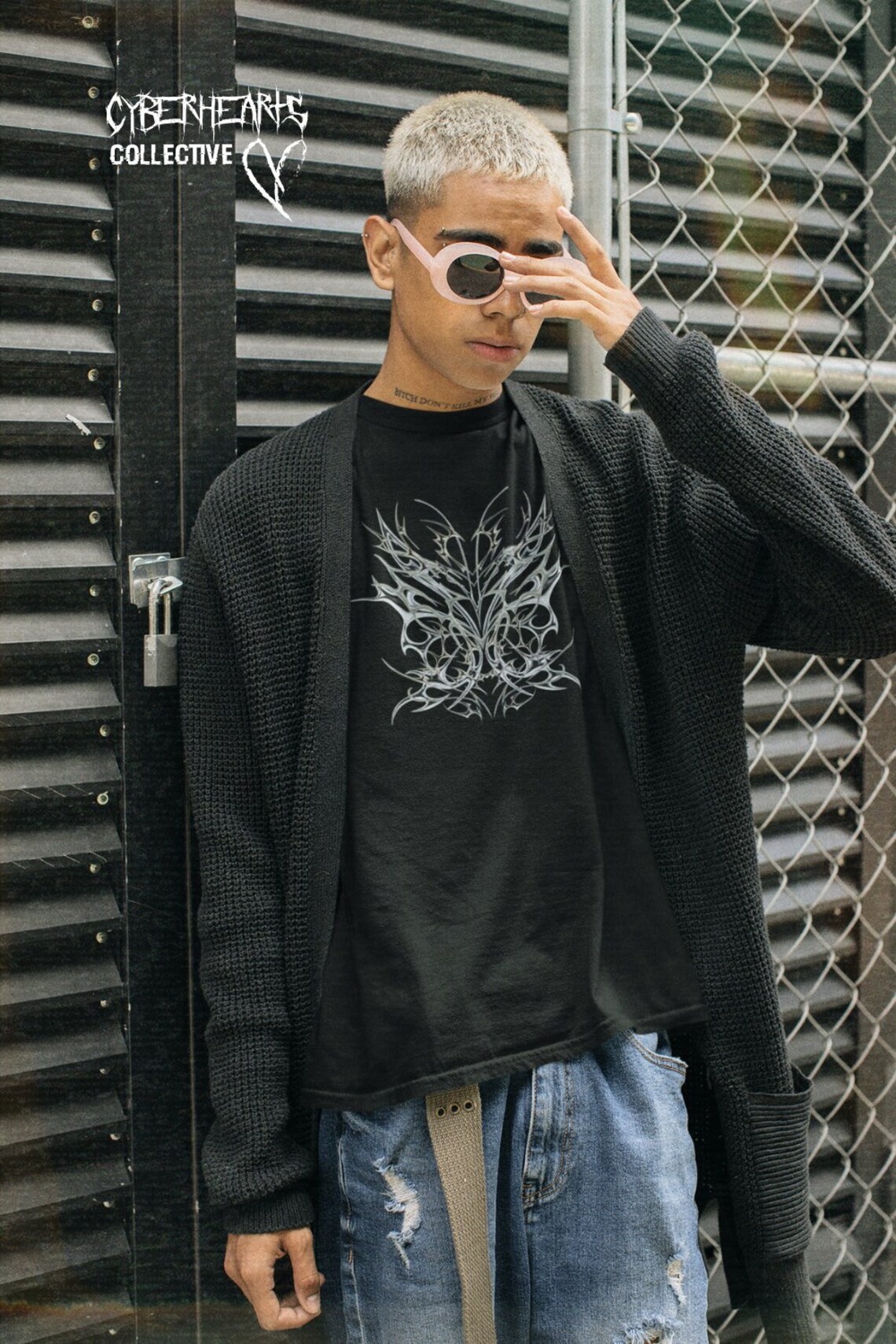 Cyber Sigilism Y2k Agrogoth Streetwear Tshirt UNISEX | Alternative ...