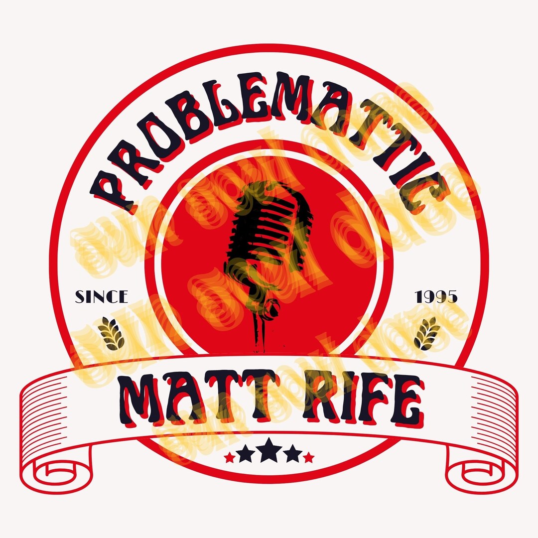 Matt Rife Beer Logo PNG Problemattic Matt Rife Matt Rife PNG - Etsy