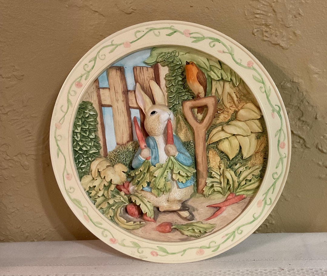 Beatrix Potter Bradford Exchange Plates - Etsy
