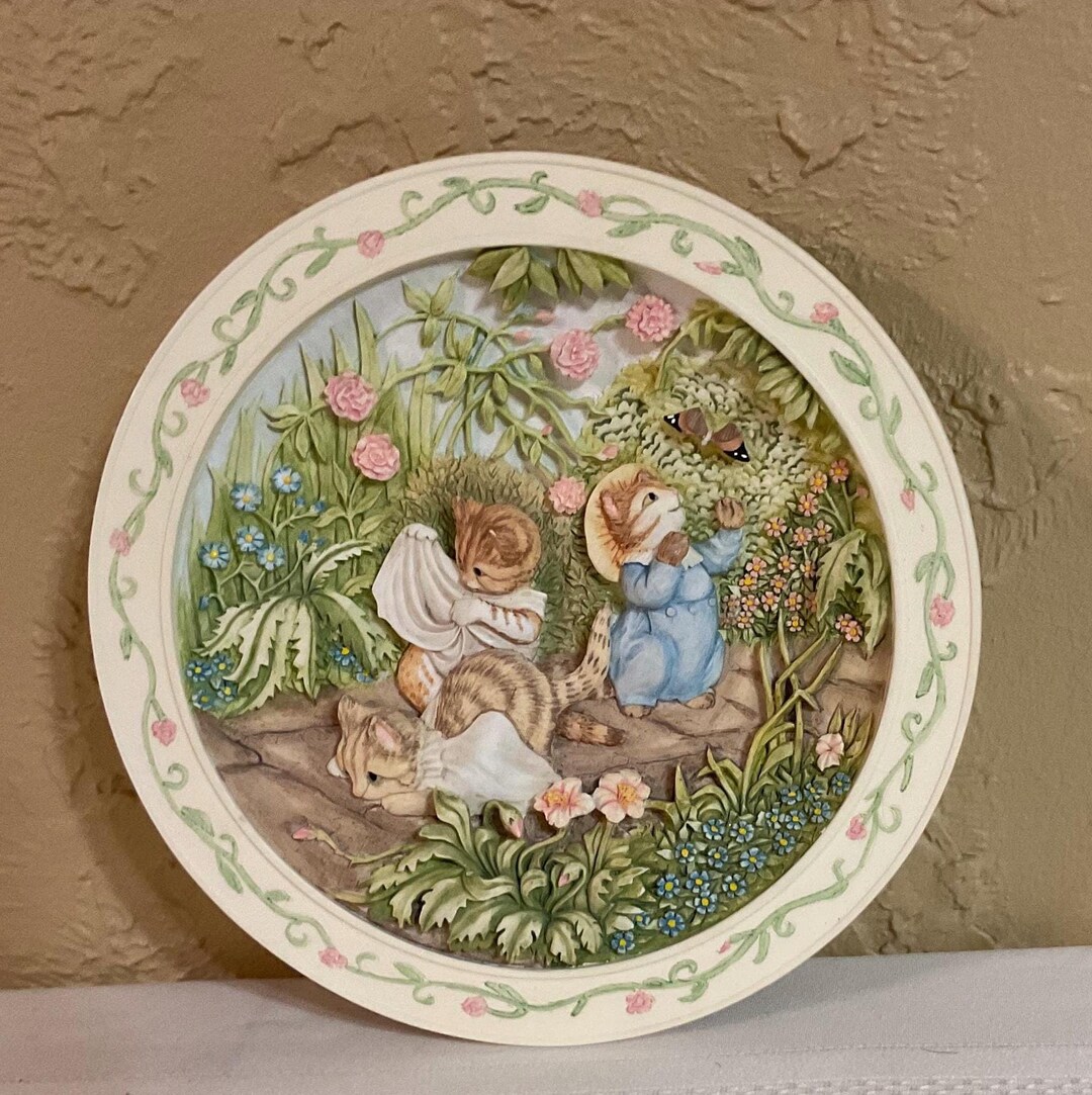 Beatrix Potter Bradford Exchange Plates - Etsy