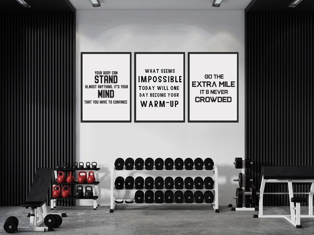 Home Gym Decor - Gym Decor Prints- Printable Wall Art - Gym Wall Arts ...