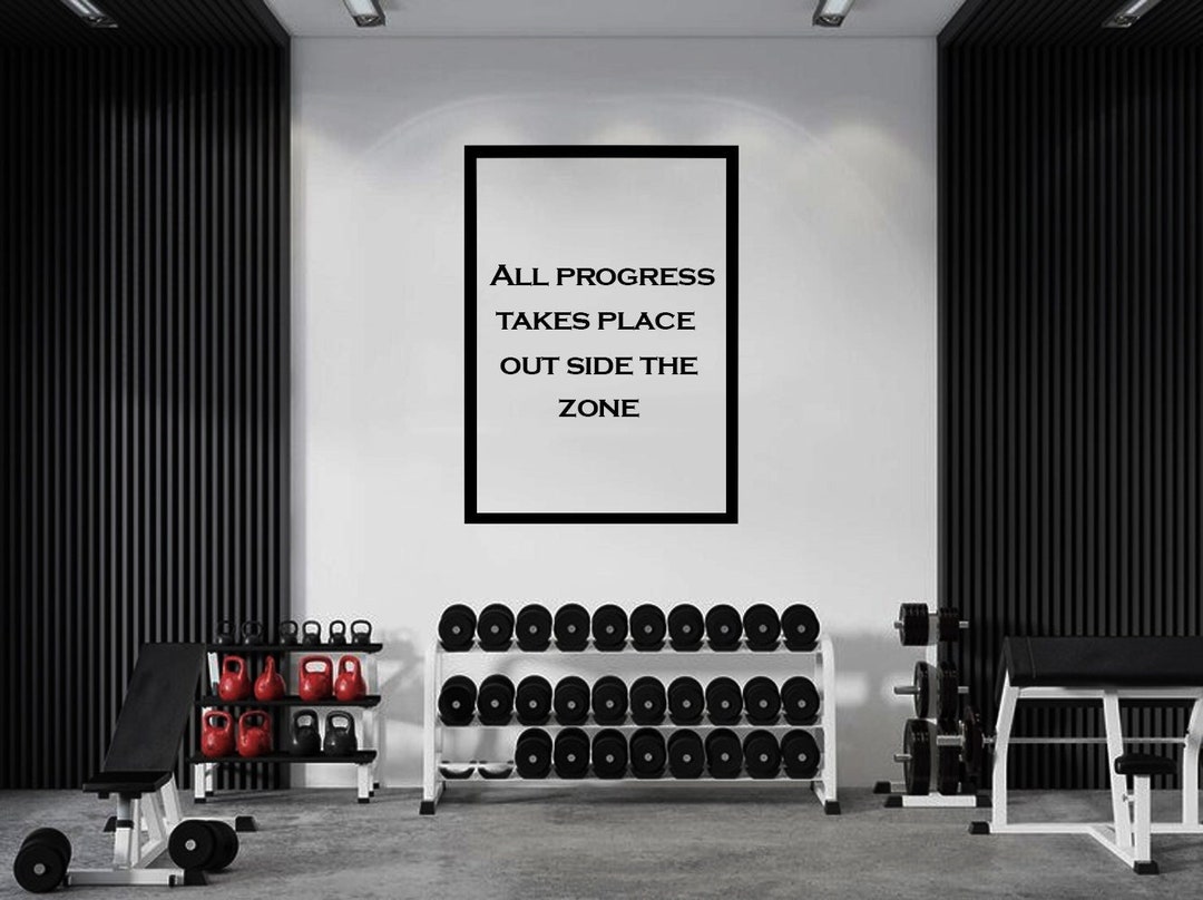 Home Gym Sign - Home Gym Decor - Gym Decor Prints - Printable Wall Art ...