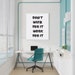 Printable Office Quotes- Inspirational Home Office Wall Art- Motive ...