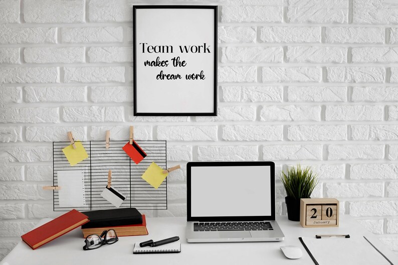 Office Wall Art Motivational Wall Art Home Office Decor Funny Home ...