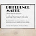 Difference Maker Definition Print | Office Wall Decor | Funny Office ...
