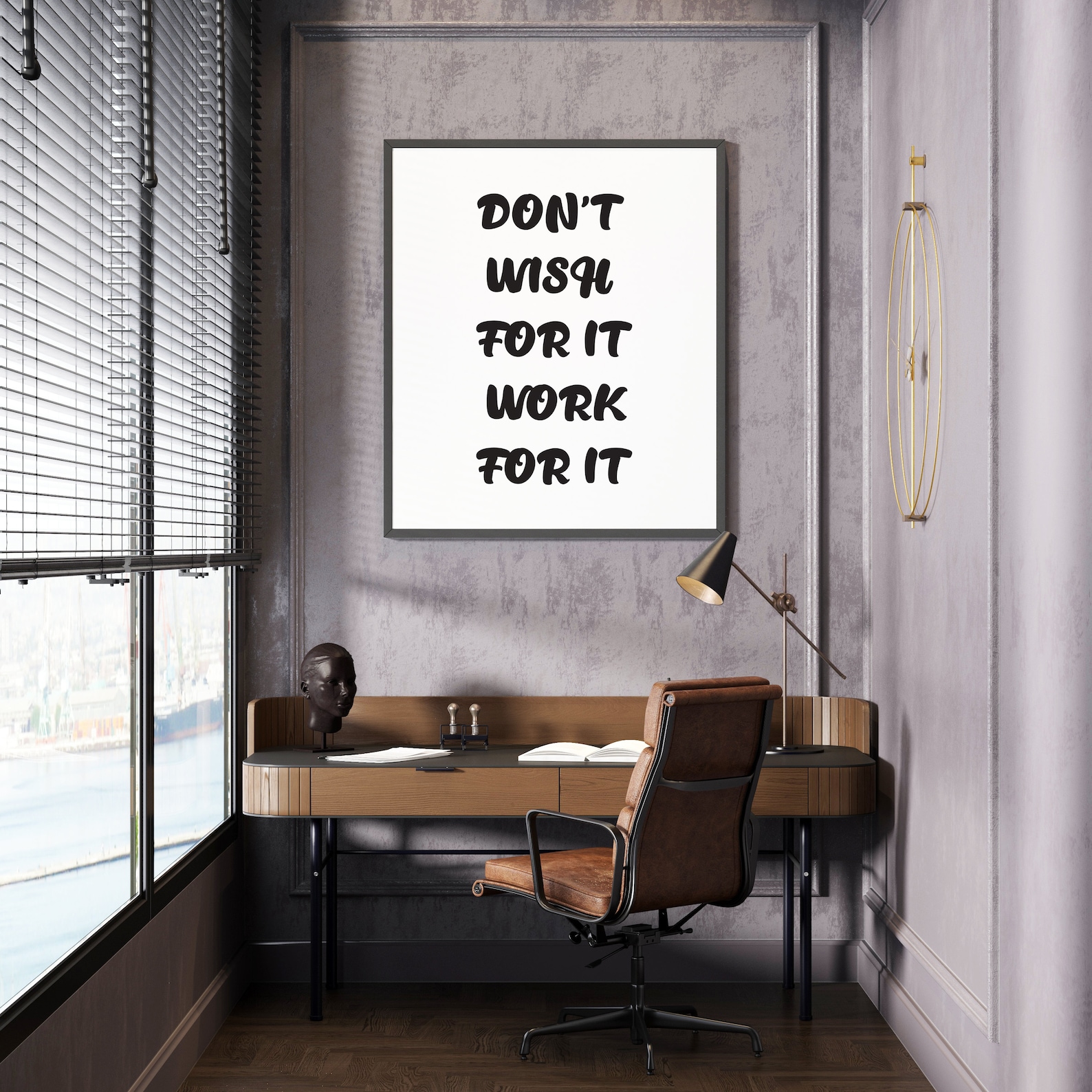 Printable Office Quotes- Inspirational Home Office Wall Art- Motive ...