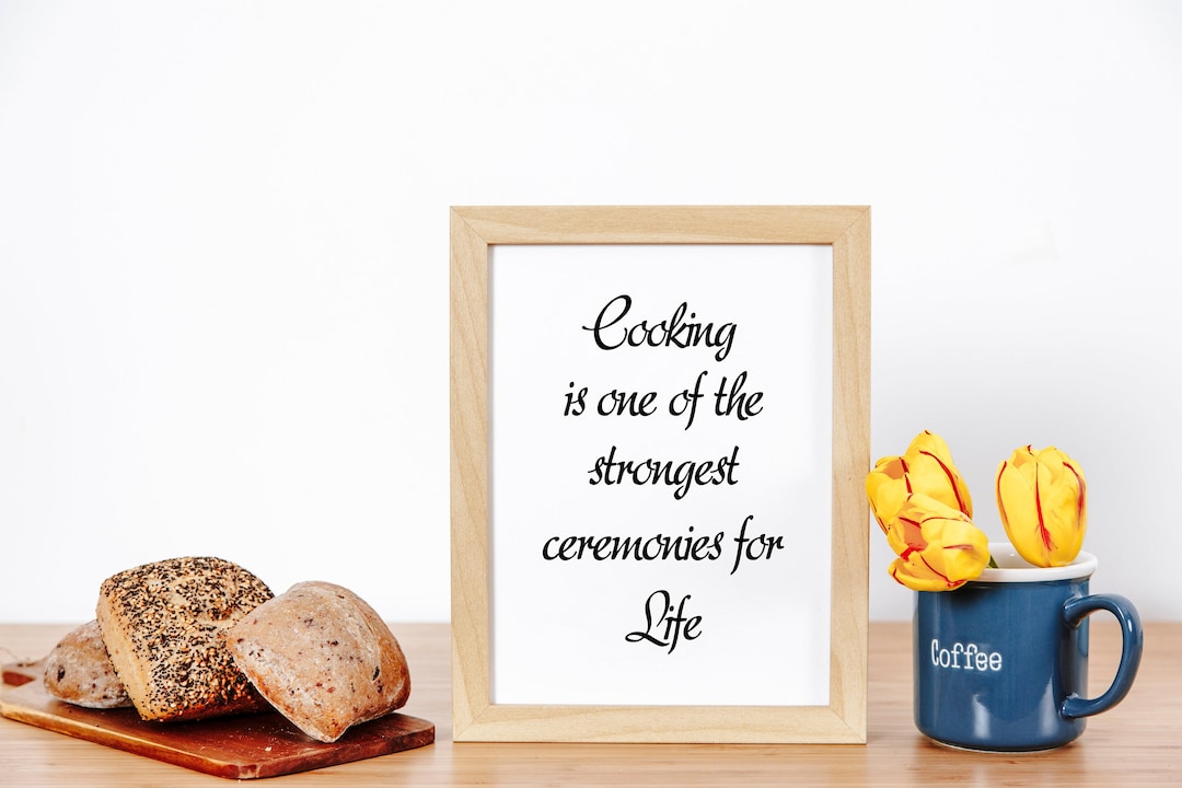 Quotes for Kitchen Decoration - Printable Kitchen Wall Arts ...