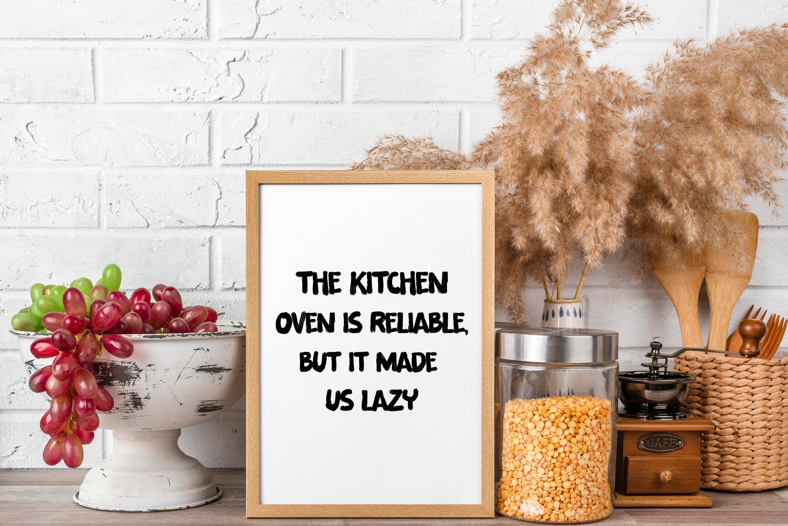 Funny Kitchen Quote Prints -kitchen Wall Arts- Dining Room Wall Art ...