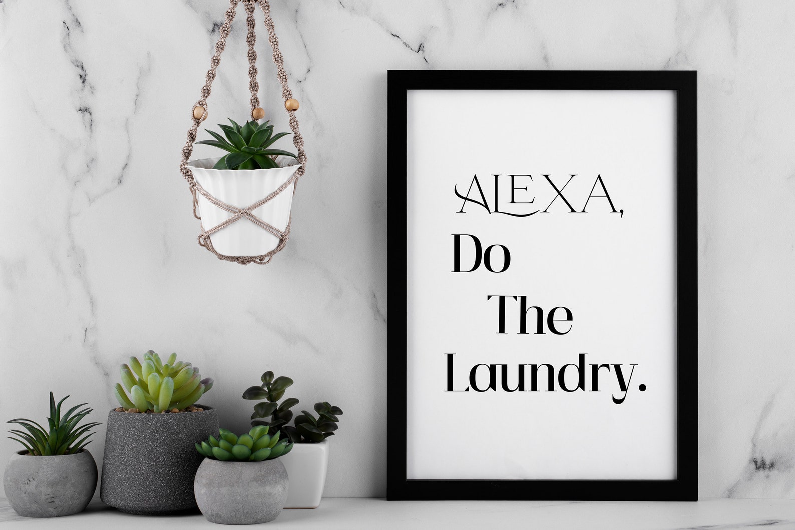 Alexa Do the Laundry Quote Print Funny Laundry Quotes Washing Area ...
