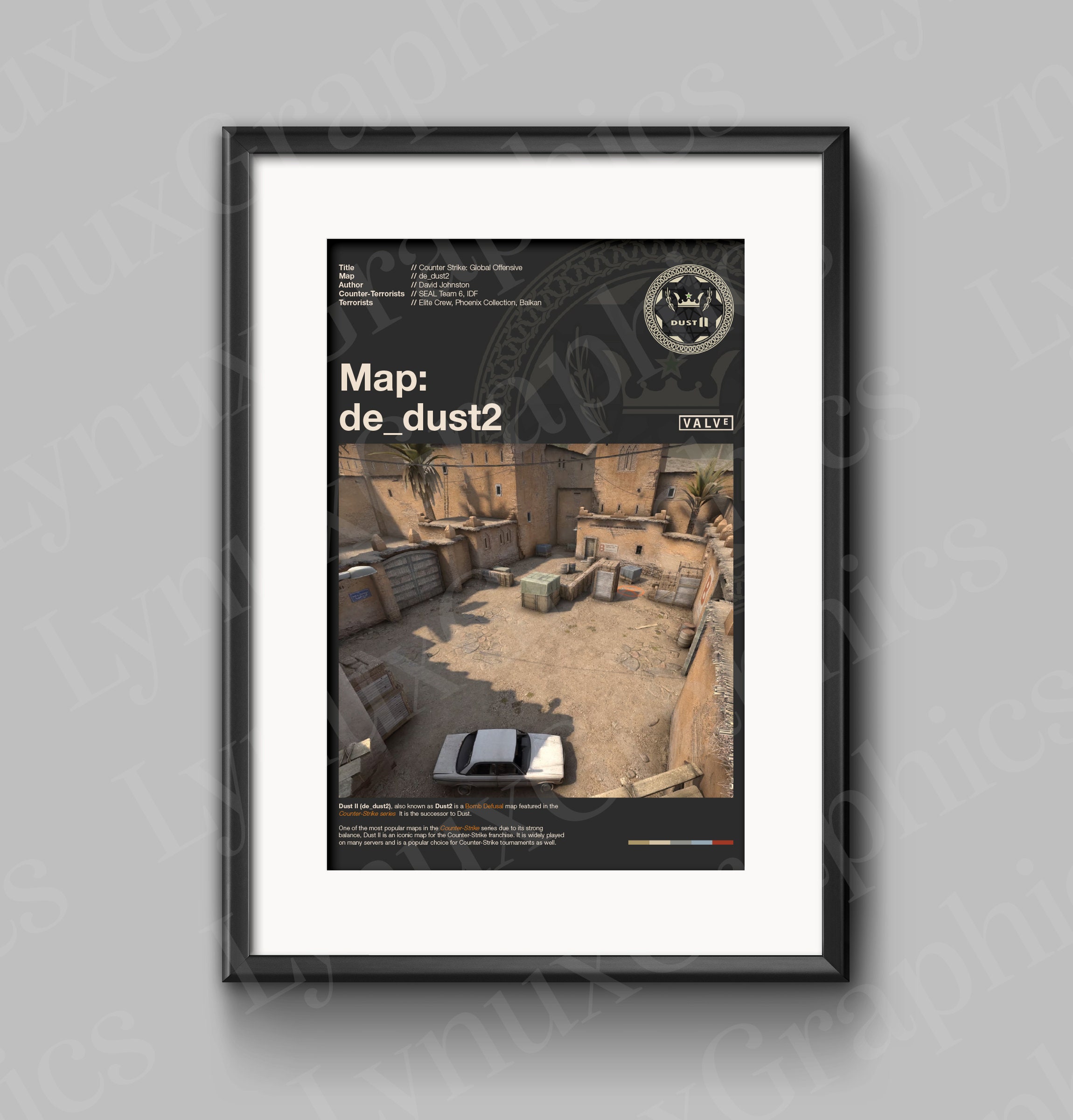 Counter Strike Poster Digital Download Gaming Gifts CSGO - Etsy