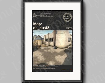 Counter Strike Poster, Digital Download Gaming Gifts, CSGO Poster ...