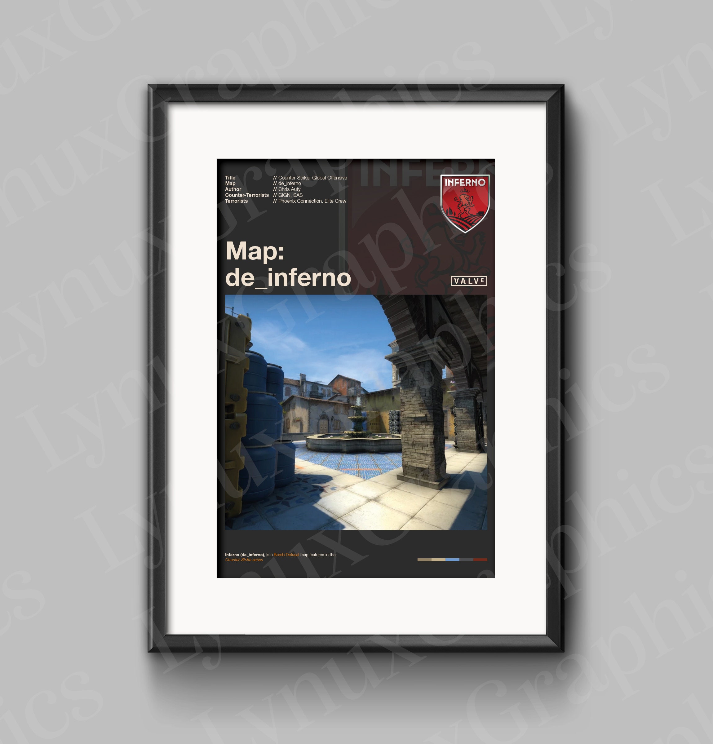 Counter Strike Poster Digital Download Gaming Gifts CSGO - Etsy