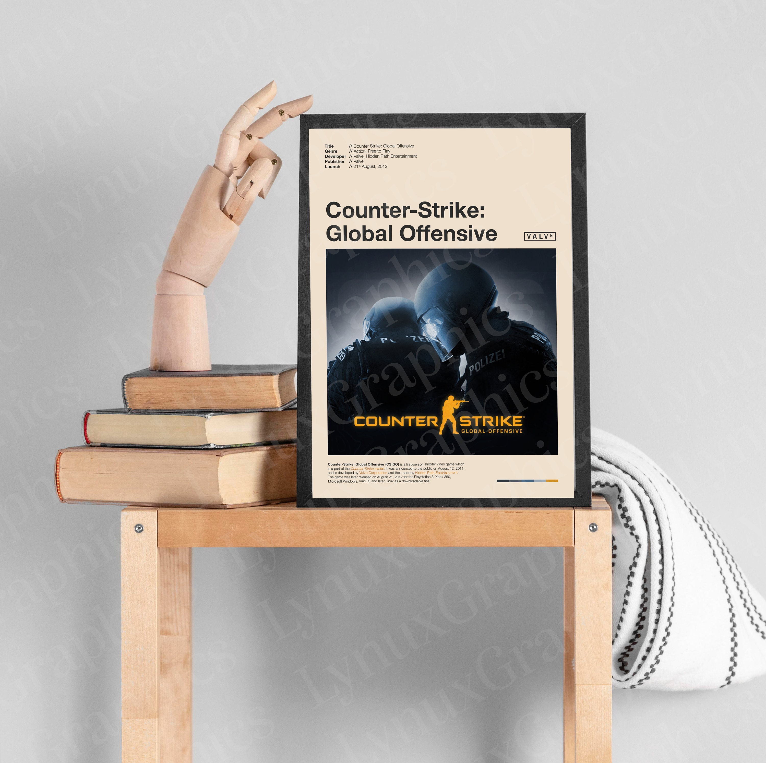 Counter Strike Poster, Digital Download Gaming Gifts, CSGO Poster ...