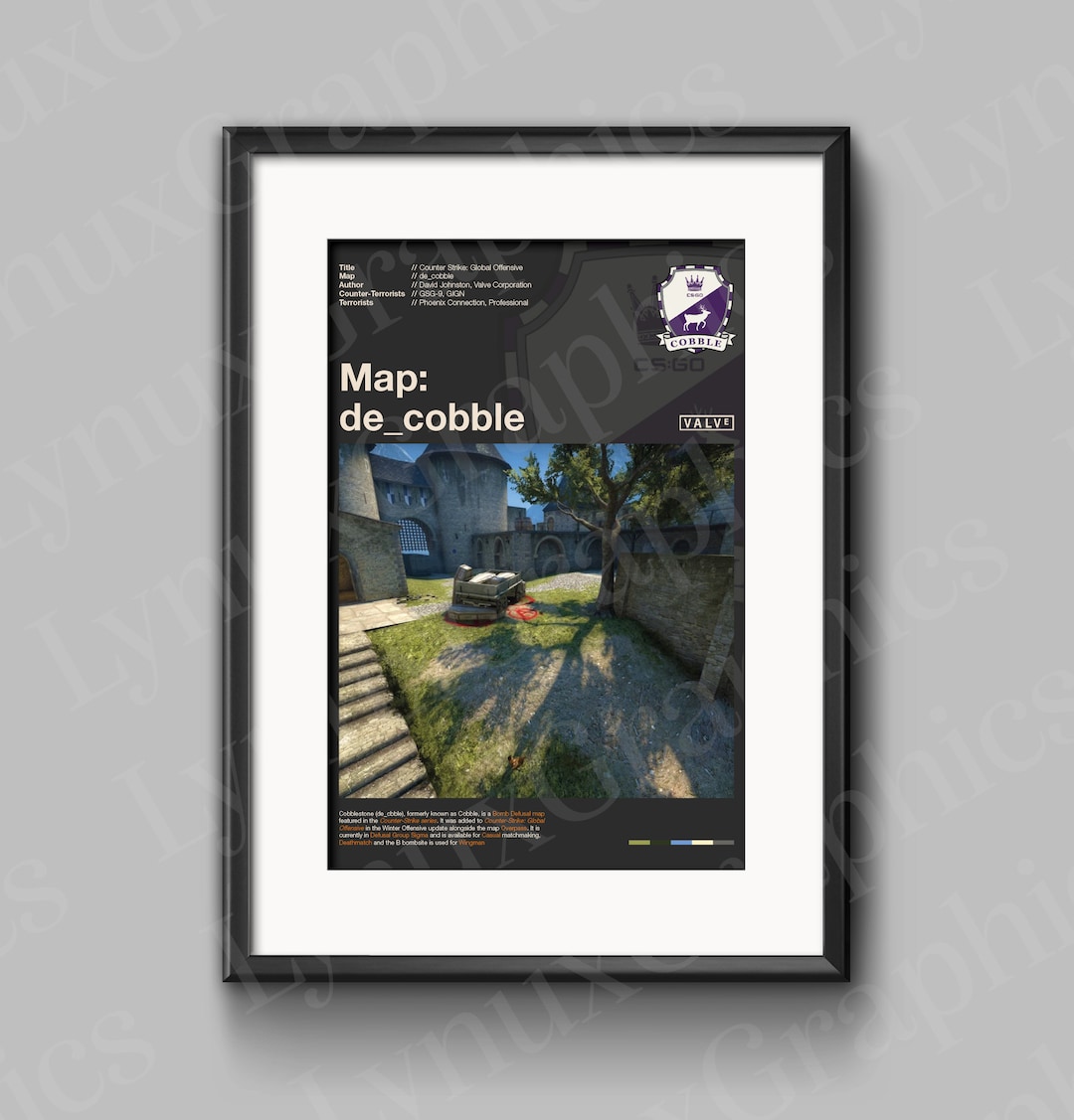 Counter Strike Poster, Digital Download Gaming Gifts, CSGO Poster ...