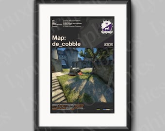 Counter Strike Poster, Digital Download Gaming Gifts, CSGO Poster ...