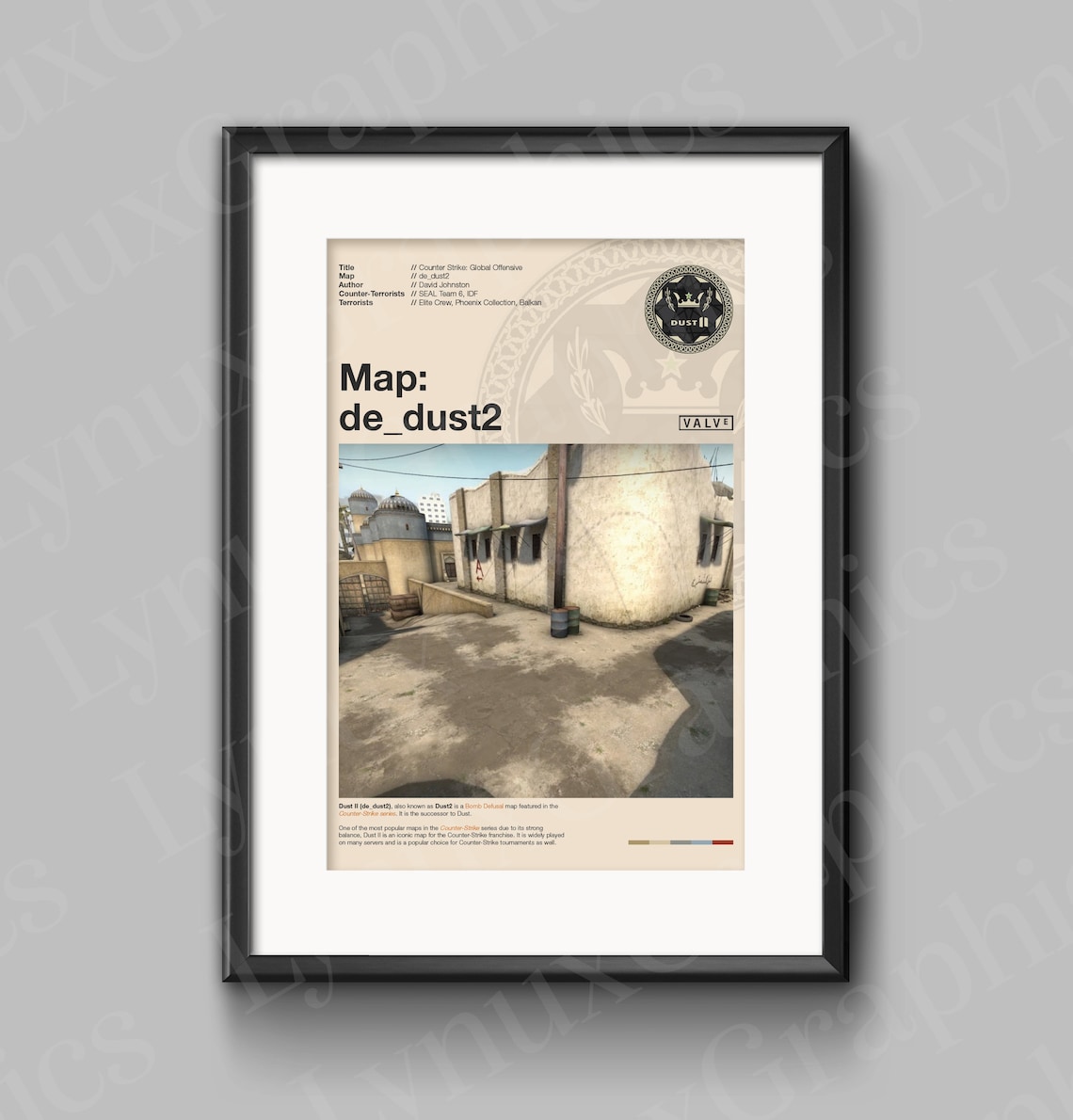 Counter Strike Poster, Digital Download Gaming Gifts, CSGO Poster ...