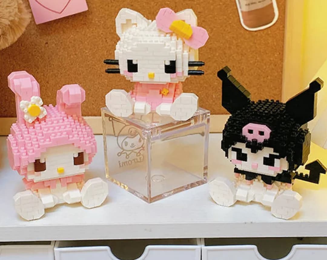 Buy Hello Kitty Lego Sanrio Lego Kuromi Lego Mymelody Lego Online in India - Etsy