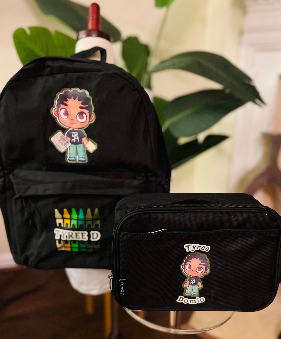 Personalized Back to School Avatar Backpack and Lunchbox - Etsy