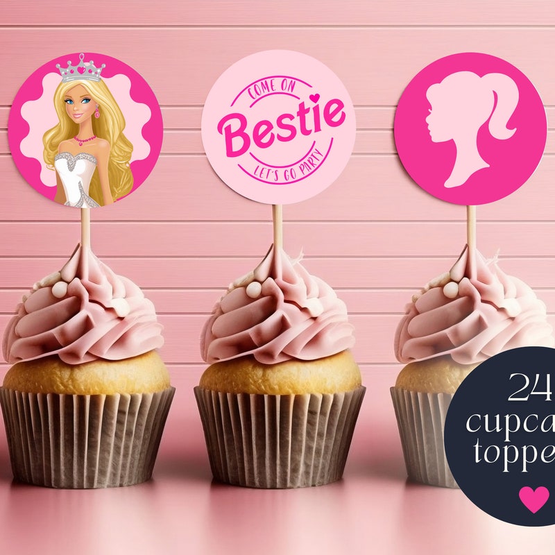 Barbie Cake Toppers - Etsy