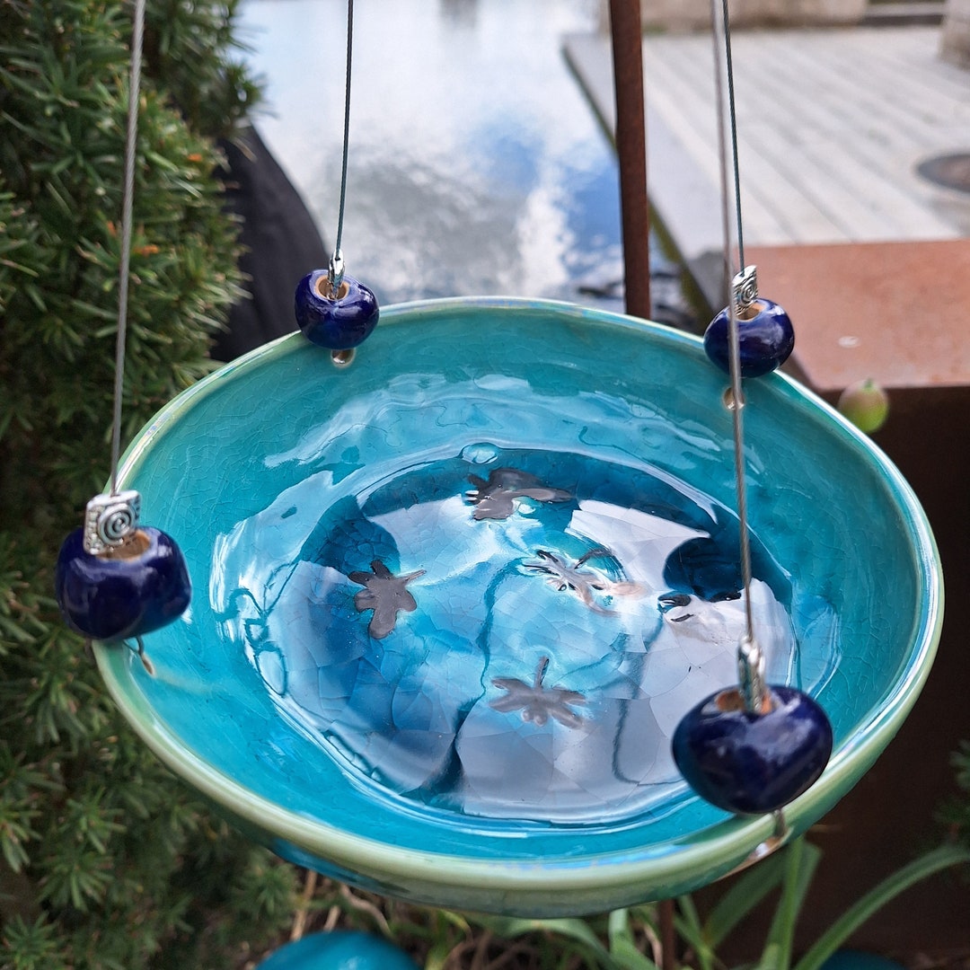 Bird Bath, Bird, Insect and Bee Drinking Trough, for Hanging, Approx ...