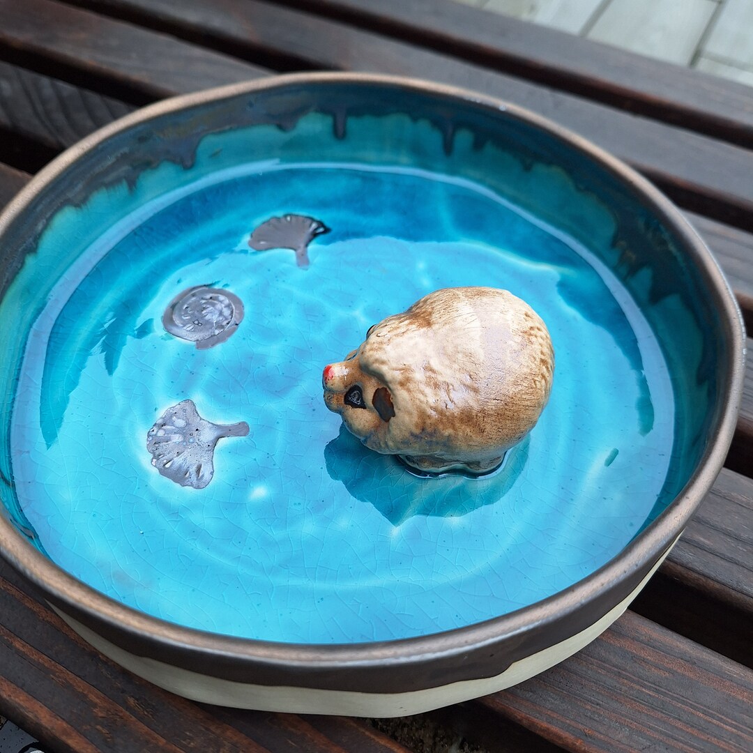 Bird Bath, Insect/bee Waterer or Also for Hedgehogs, Water Bowl, 20 Cm ...