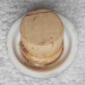 Vintage 1976 Clem Harvey Porcelain Curling Stone Whiskey Decanter empty ...