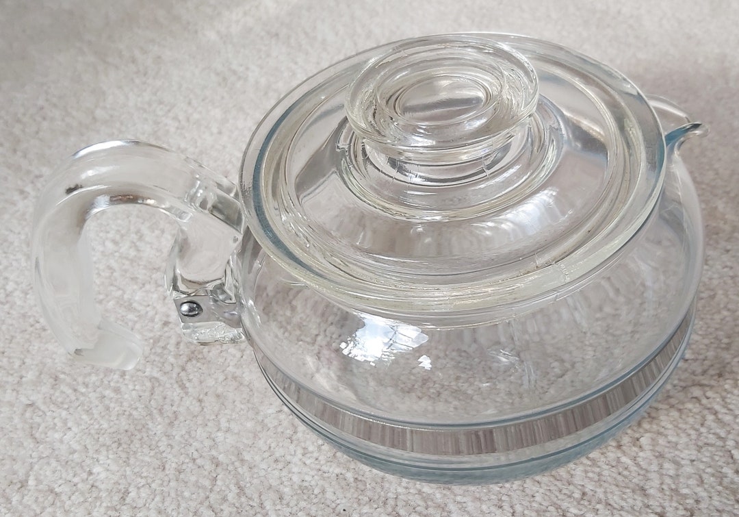 Vintage Pyrex 6 Cup Flameware Teapot 8446 - Etsy