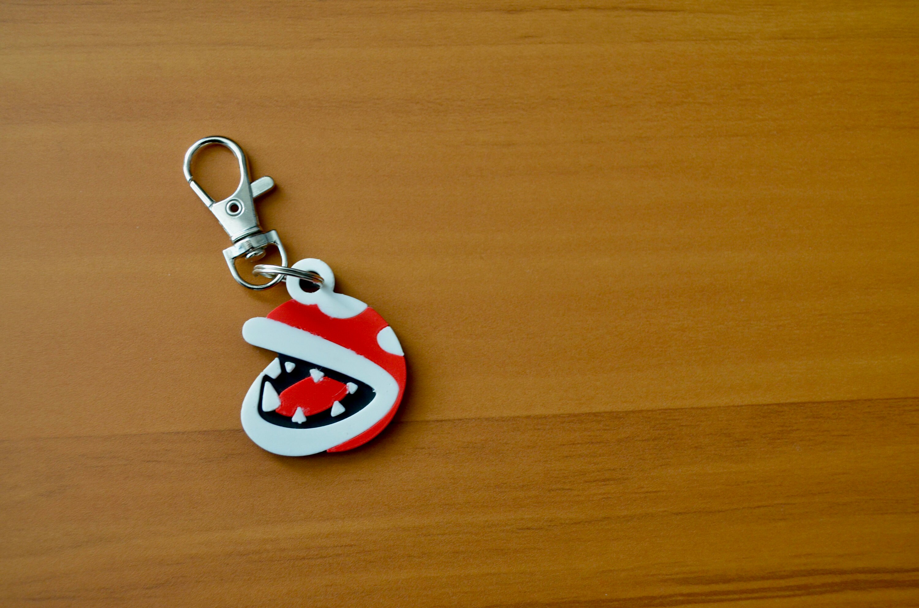 Super Mario Bros Piranha Plant Keychain/keyring - Party Favor for ...