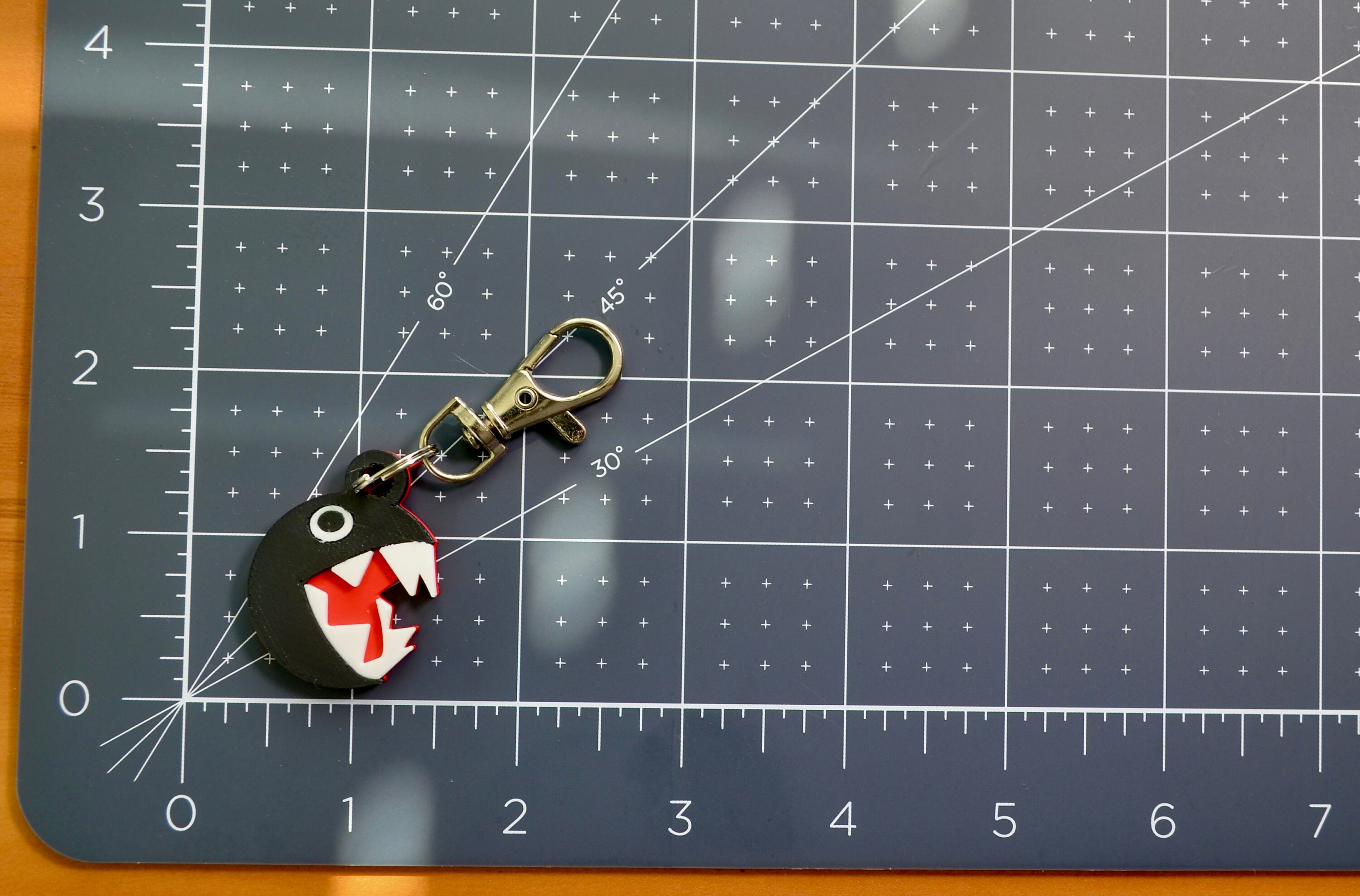 Super Mario Bros Chomp Keychain/keyring Party Favor for - Etsy