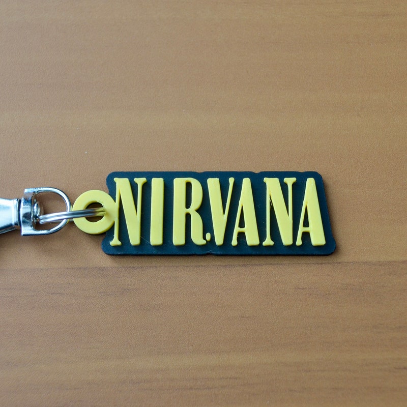 Nirvana Keychain - Etsy