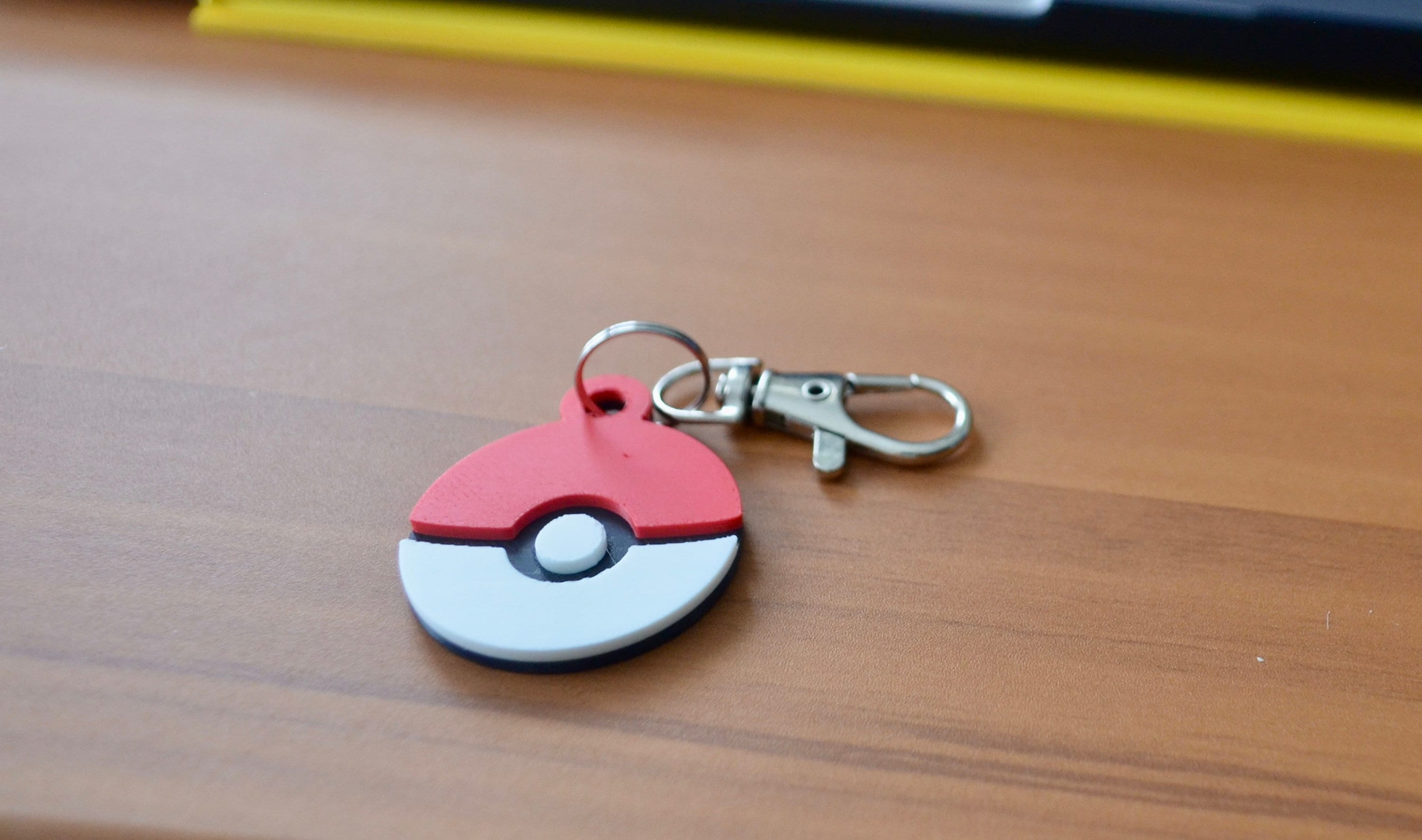 Pokemon Pokeball Keychain/keyring Party Favor for Birthday Clip for Bag ...