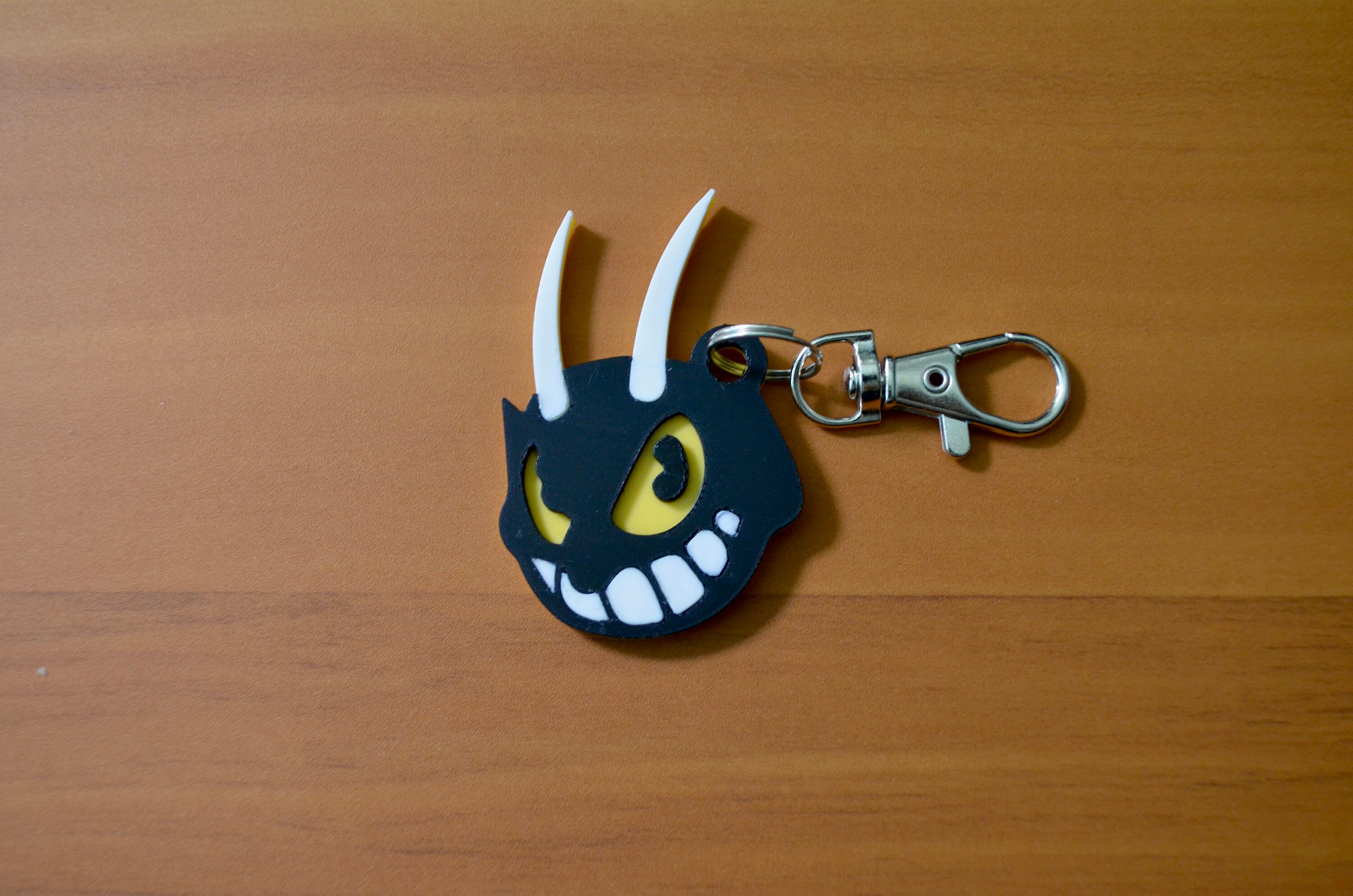 Cuphead Devil Keychain/keyring - Party Favor for Birthday - Clip for ...