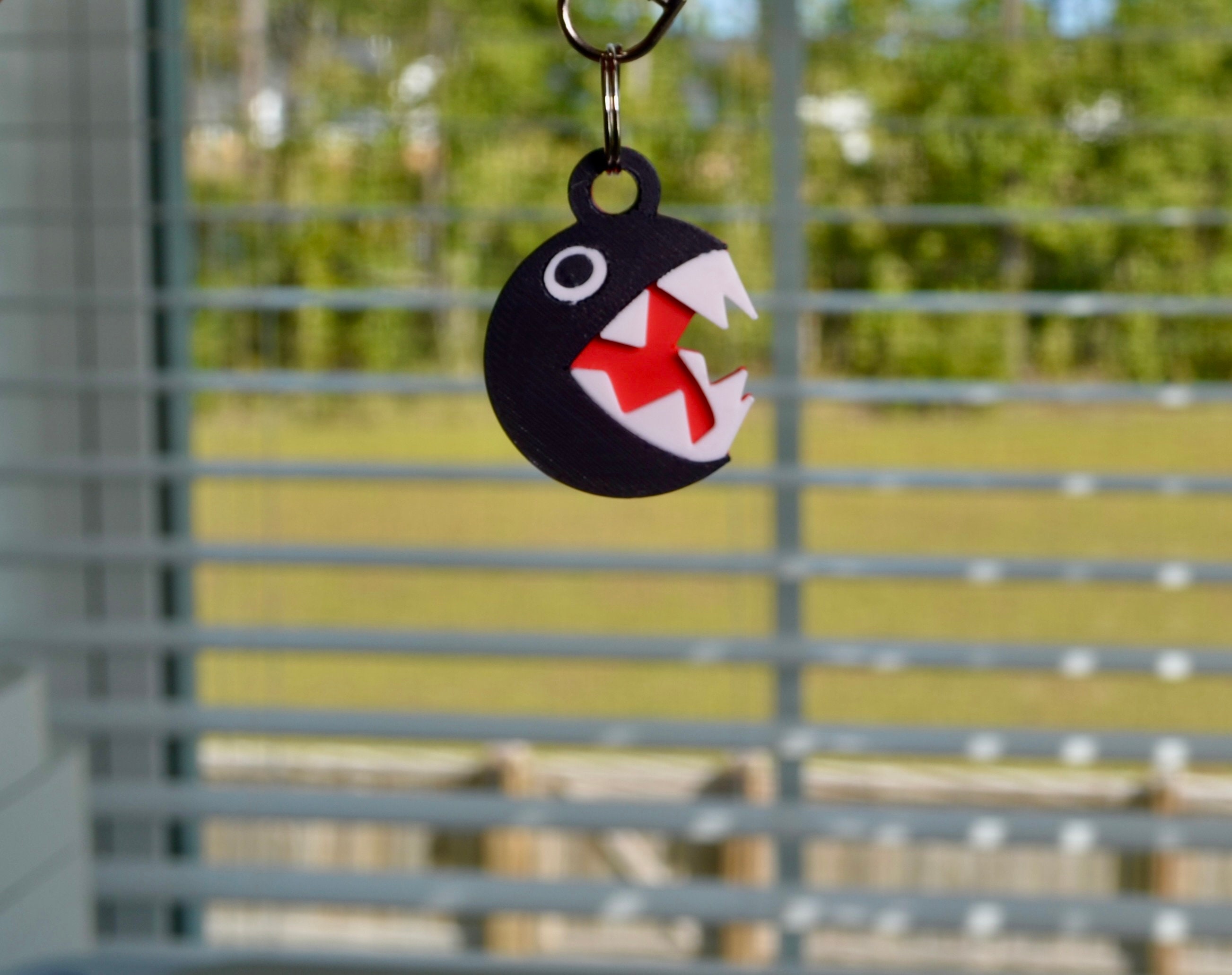 Super Mario Bros Chomp Keychain/keyring Party Favor for Birthday Clip ...