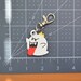 Super Mario Boo or King Boo Keychain/keyring Party Favor for Birthday ...