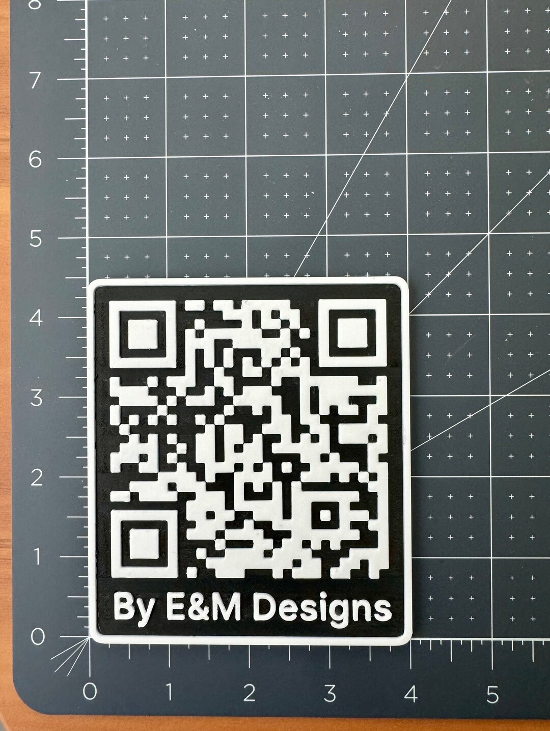 Custom 3D Printed QR Code - Guest Wifi Print - Coaster - Tech Gift - Etsy