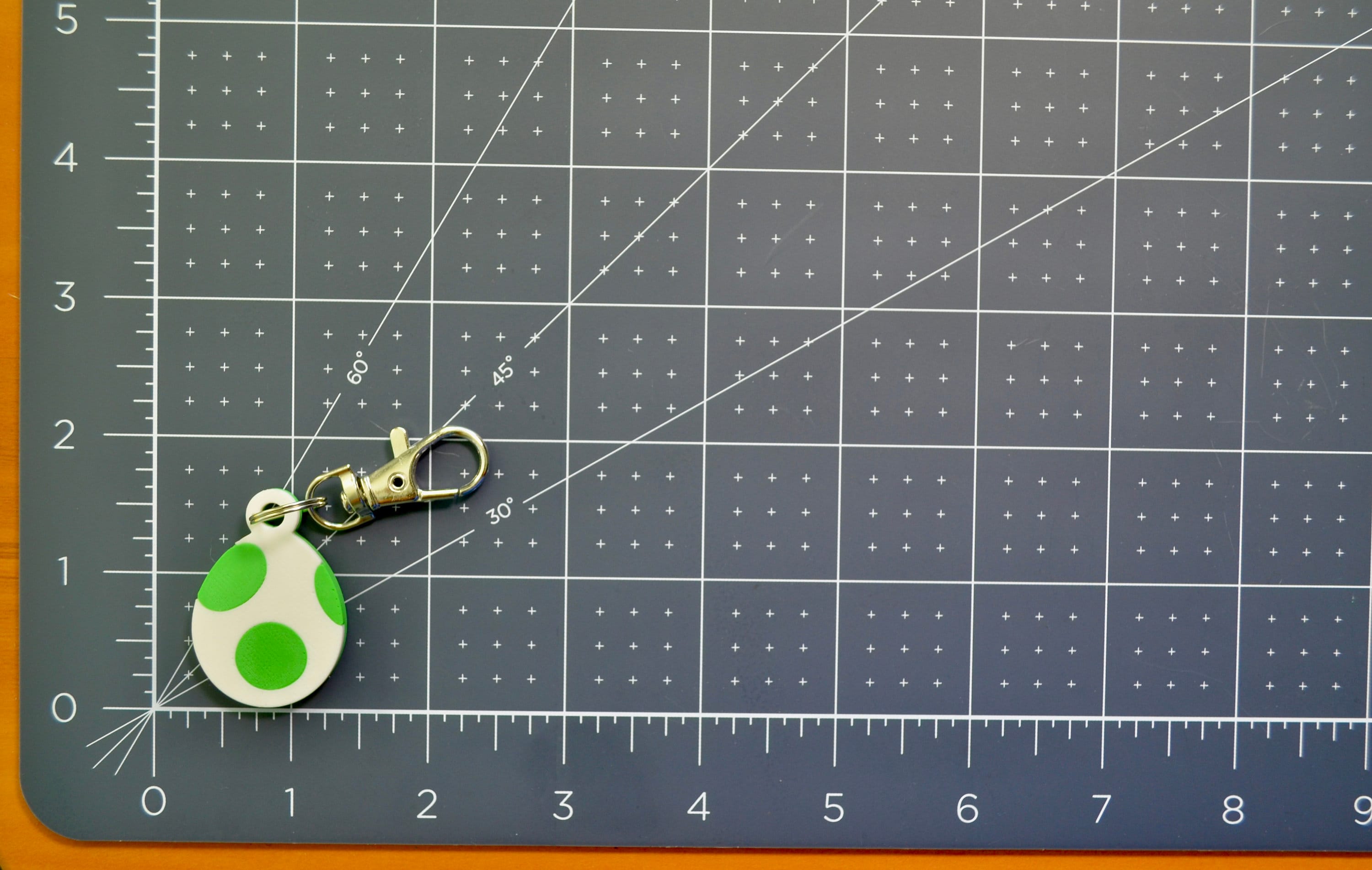 Super Mario Bros Green Yoshi Egg Keychain/keyring - Party Favor for ...