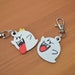 Super Mario Boo or King Boo Keychain/keyring Party Favor for Birthday ...